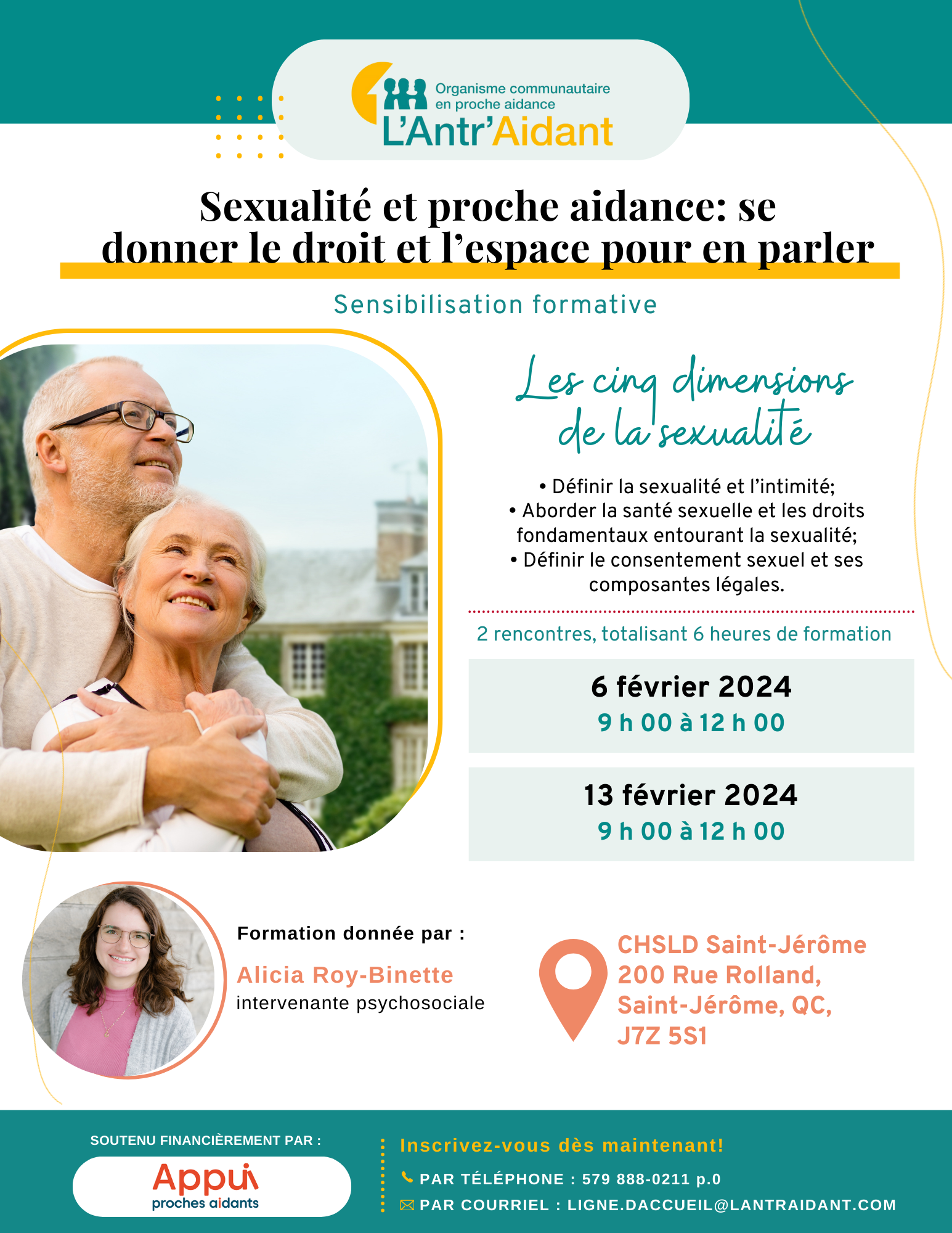 Sexualité et proche aidance - L'Antr'Aidant 2023
